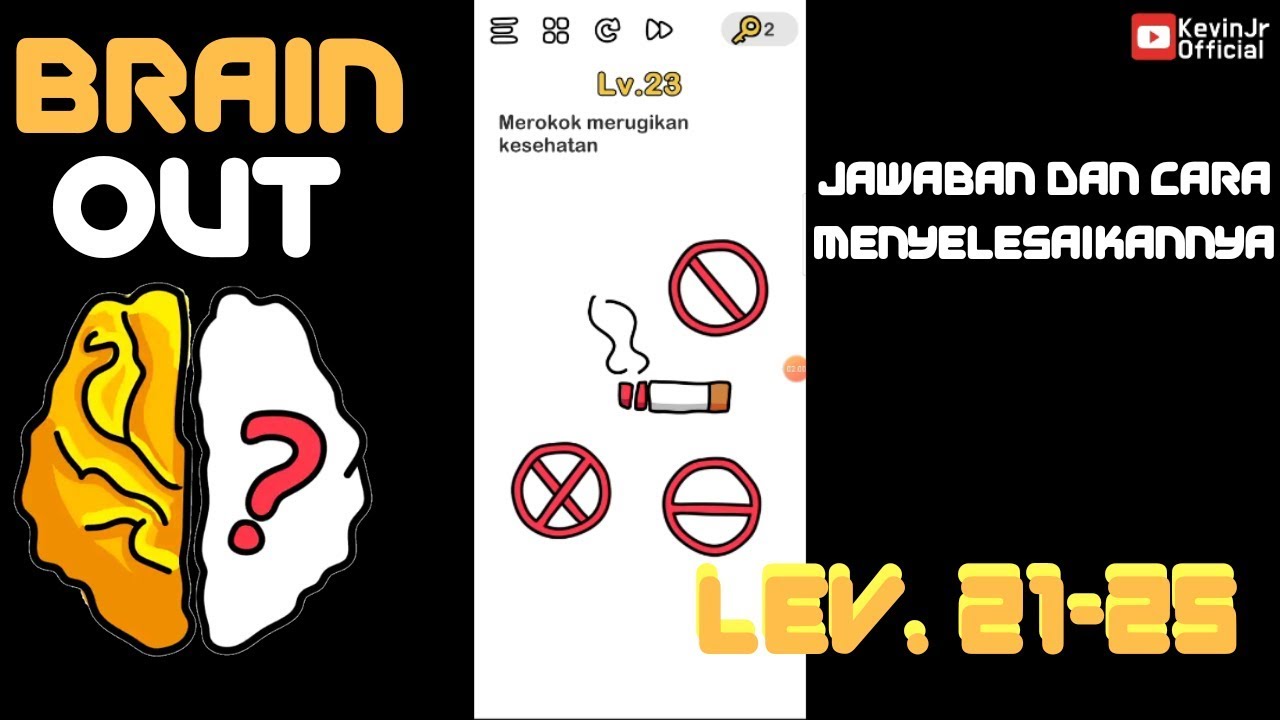 Brain Out Level 21 22 23 24 25 Jawaban Dan Penjelasannya ( ANSWER ...