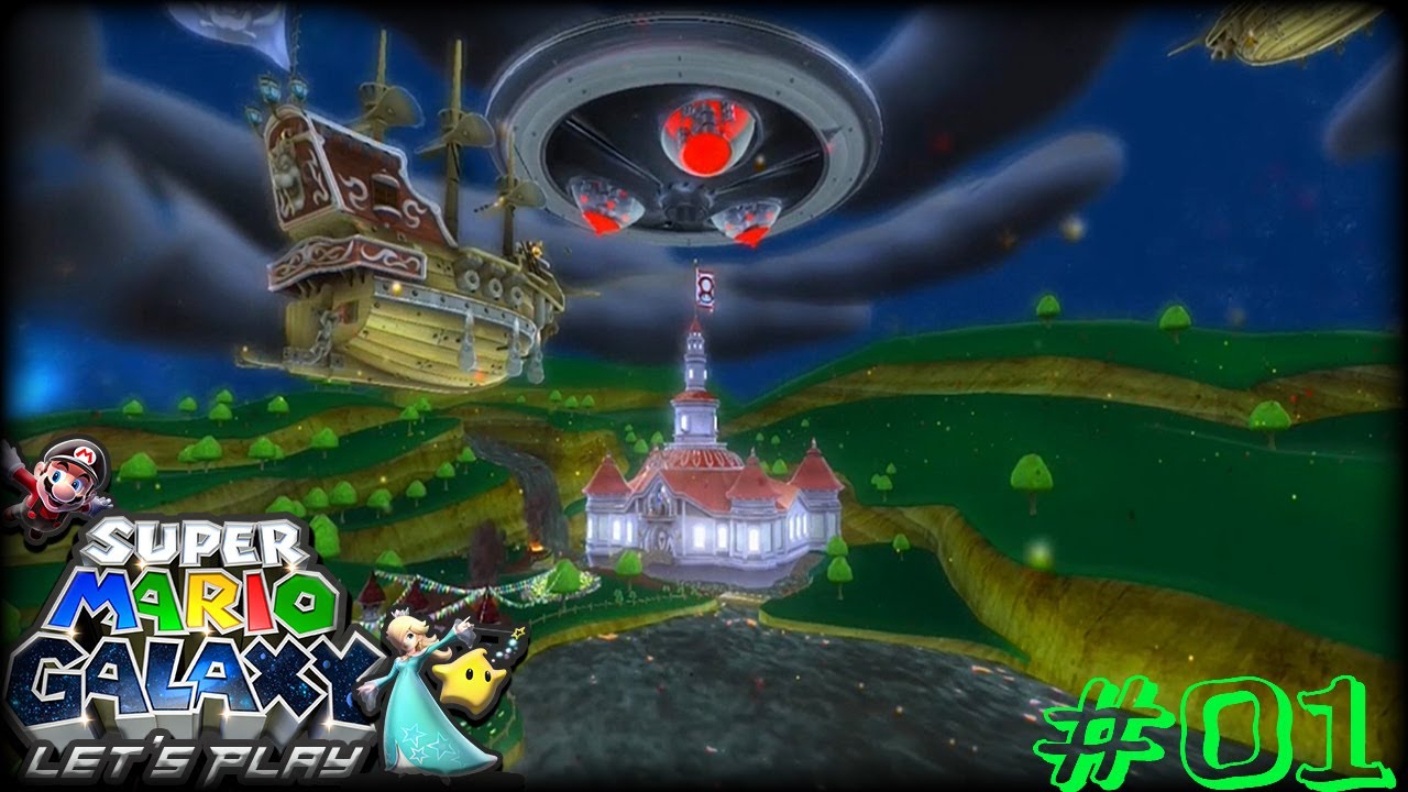 Peach Castle Abduction!! | Super Mario Galaxy Episode 1 - YouTube