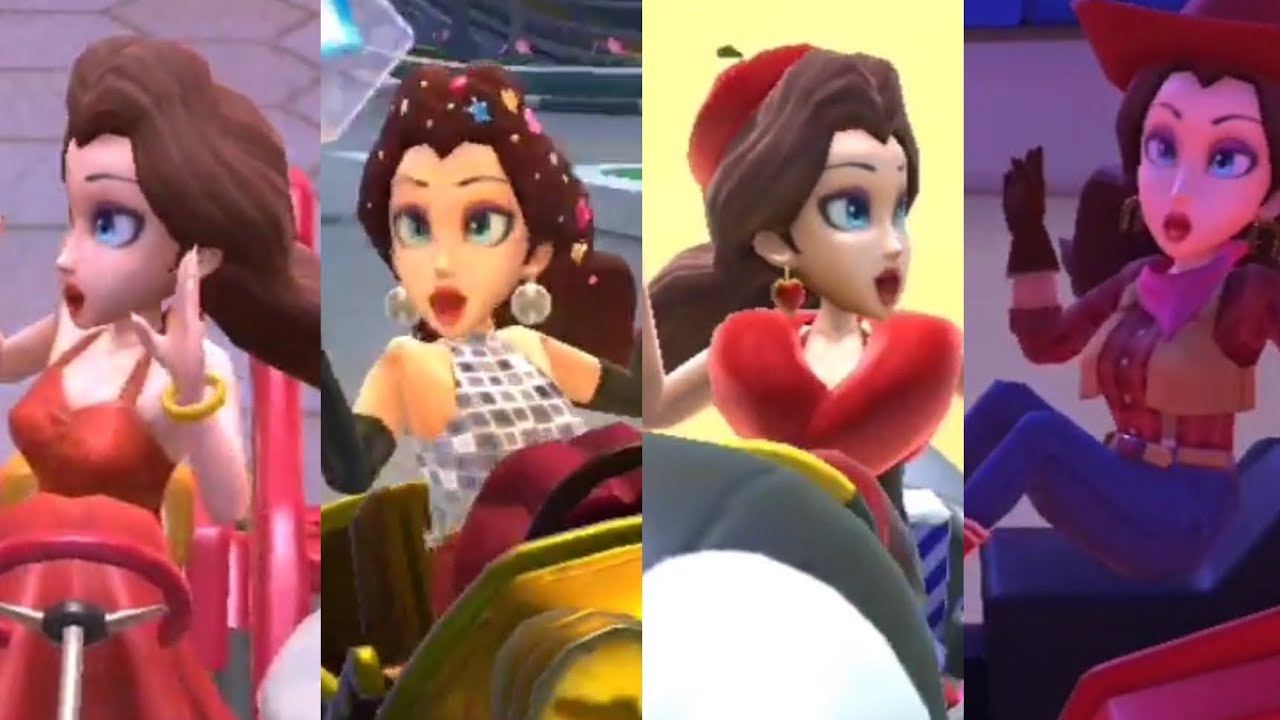 All Pauline Characters in Mario Kart Tour - YouTube
