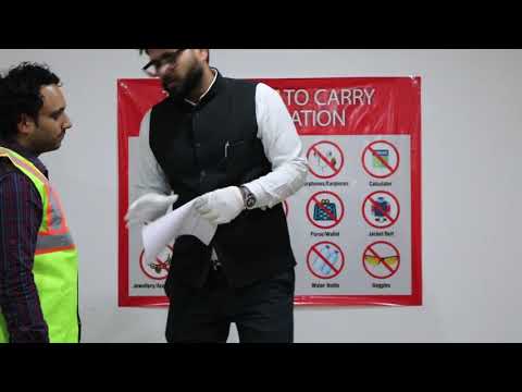 Complete Frisking Demonstration