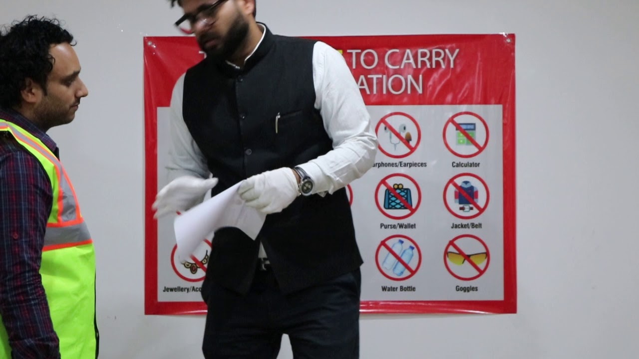 Complete Frisking Demonstration - YouTube