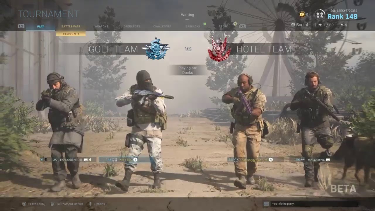 Warzone tournament gameplay - YouTube