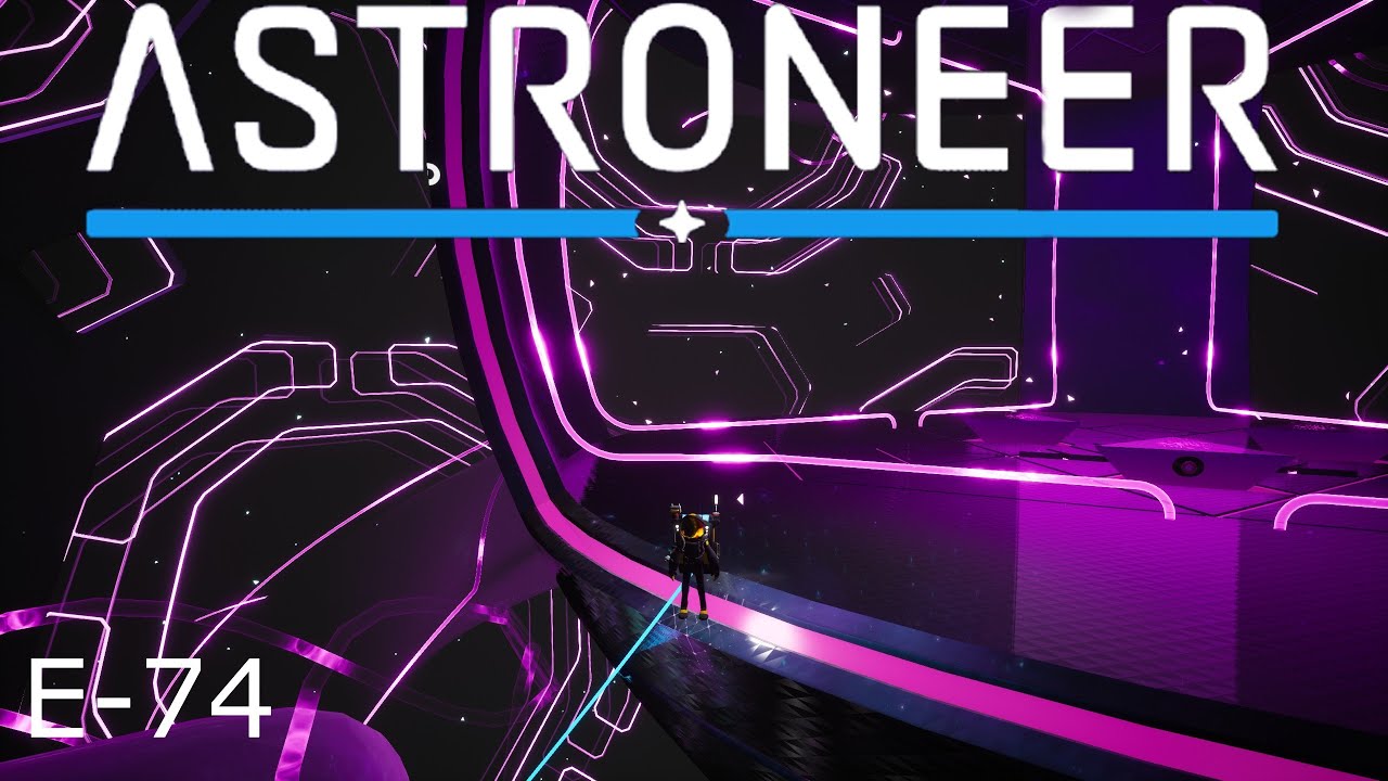 Astroneer E-74, Novus Gateway Activated and Core In Sight - YouTube