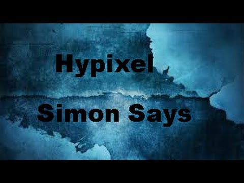 Server PE: Hypixel Pe Simon Says - YouTube