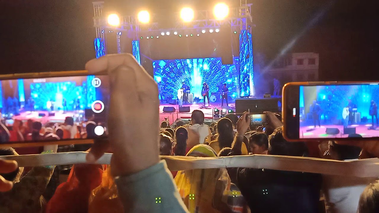 Suryaveer singer at Jaisalmer parformance | tuje kitna chahne lge hum ...