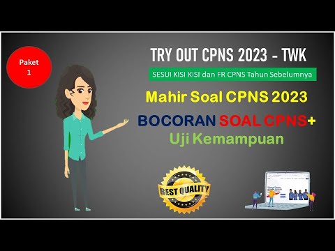 TRY OUT CPNS 2023 - FULL TWK 30 SOAL - YouTube