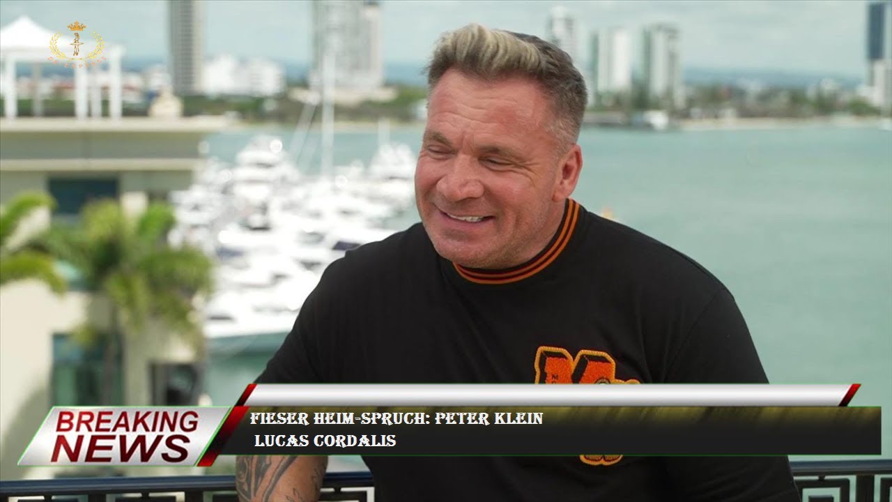 Fieser Heim-Spruch: Peter Klein Lucas Cordalis - YouTube