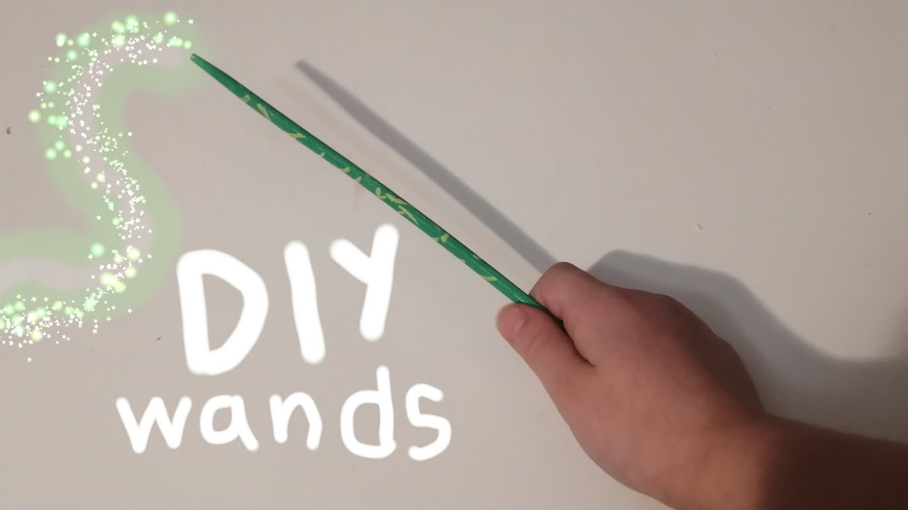 How I make my DIY Wands | Simple Tutorial 🎥 | sprout 🌱 - YouTube