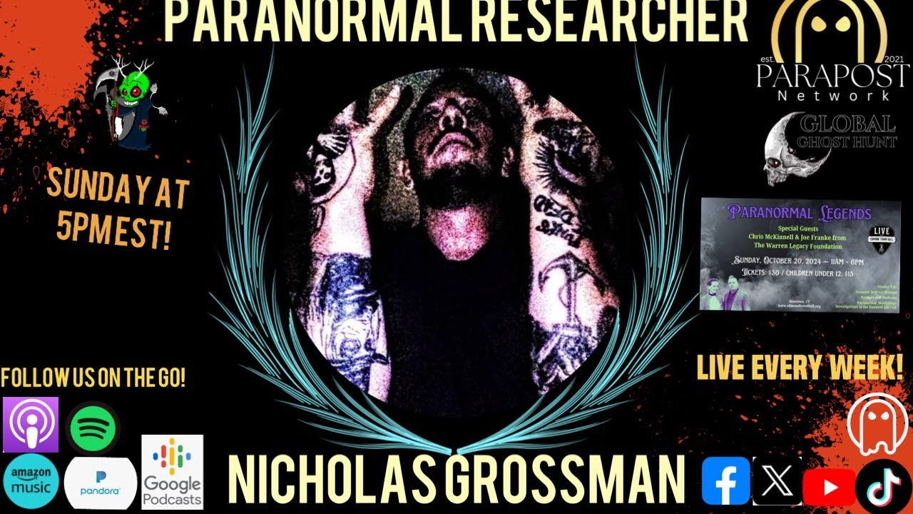 "Unveiling the Unseen: Psychic Magic & Paranormal Truths with Nicholas ...