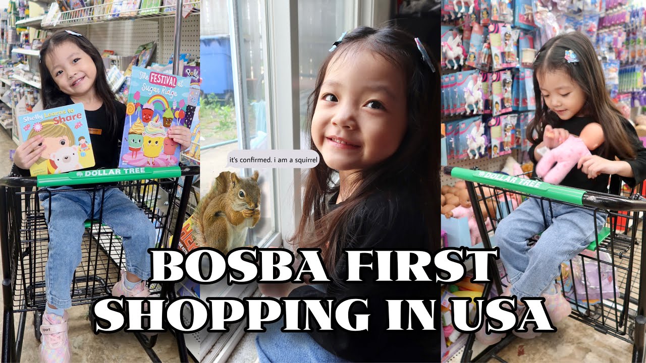 BOSBA FIRST SHOPPING IN USA | EP185 - YouTube