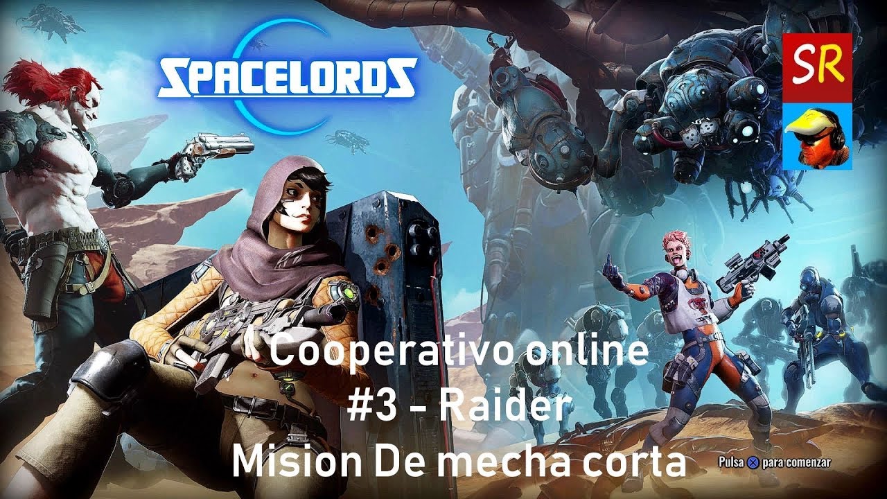 Spacelords Juego cooperativo online PVP, #3 - Raider- Mision De mecha ...