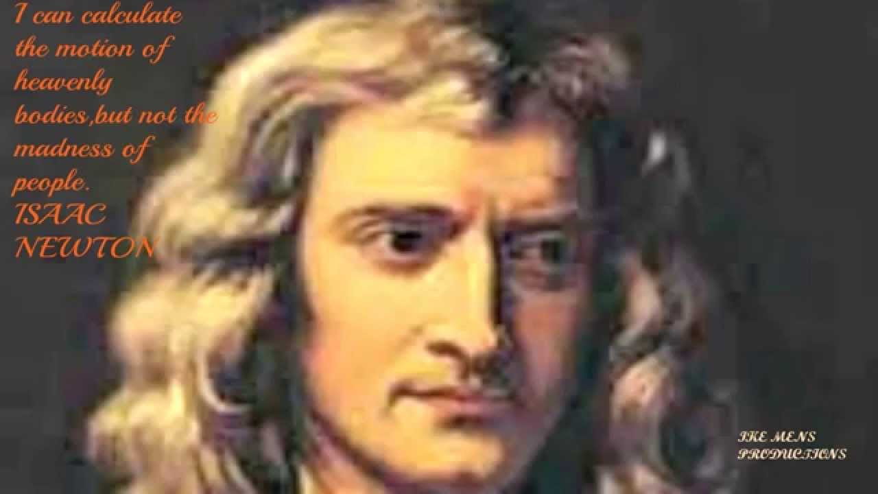 COOL QUOTES OF ISAAC NEWTON - YouTube
