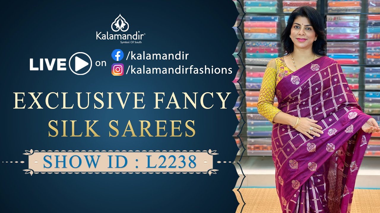 Exclusive Fancy Silk Sarees - @Special Price | WhatsApp Number 9852 ...