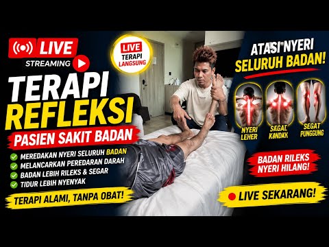 Pijat Indonesia sedang live sekarang! Pasien asal merak sakit pinggang