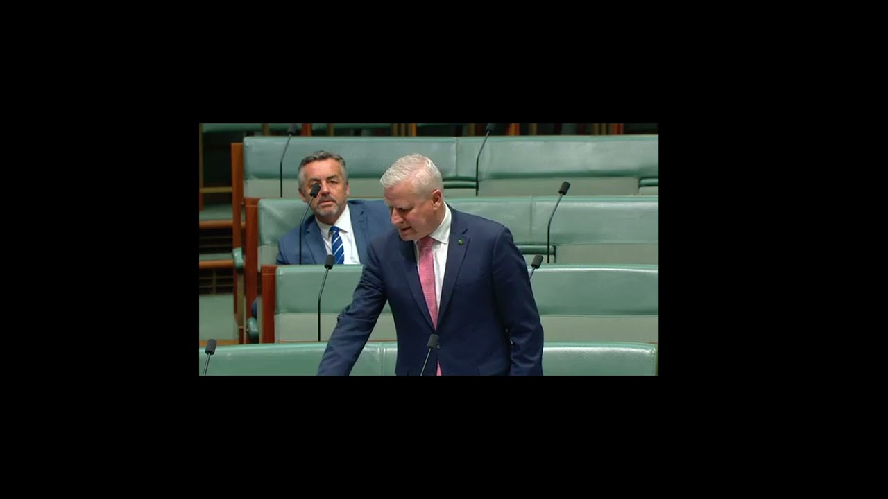 Hon Michael McCormack MP 06092022 (short) - YouTube