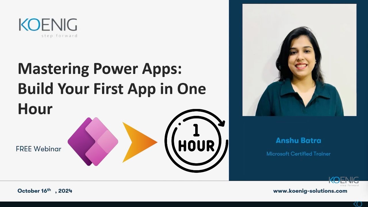 I Built My First Power App in ONE HOUR and You Can Too! - YouTube