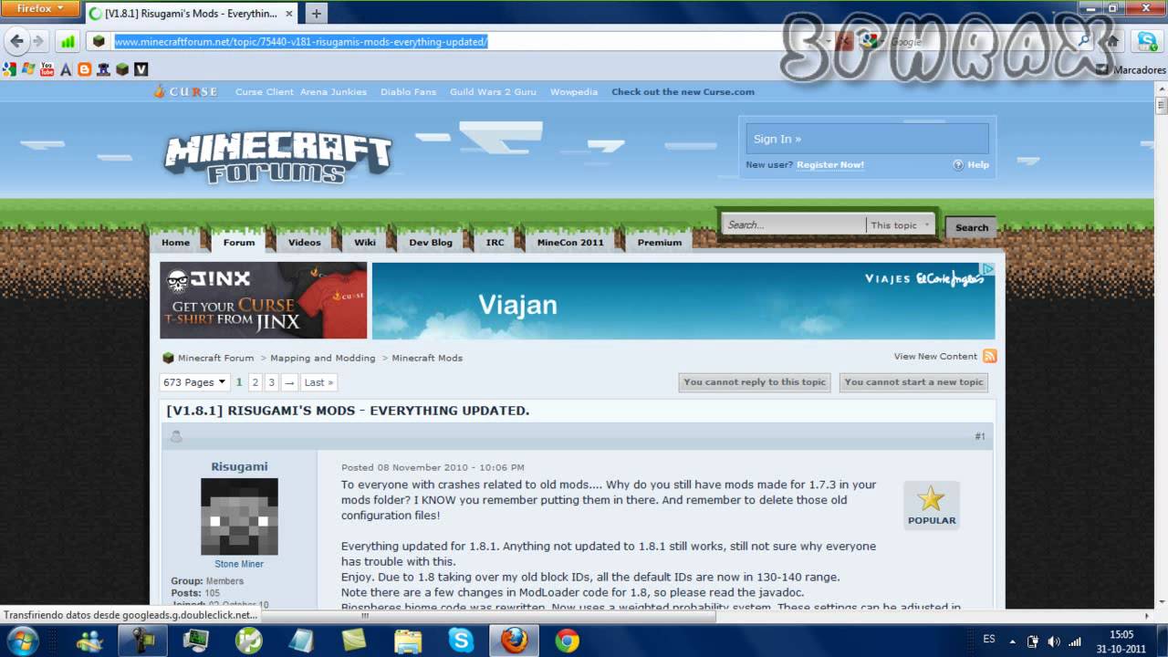 Minecraft modding - Timber mod. - YouTube