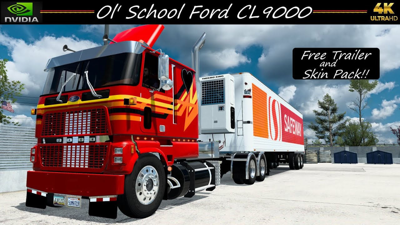 *Ford CL9000* Free Timpte Super Seal* Nuts Hauled Salina to Cedar City ...