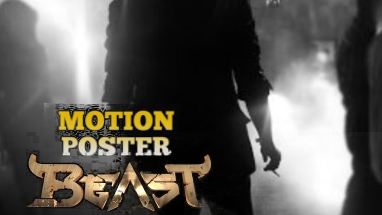 Beast Release Date Announcement Motion Poster | Thalapathy Vijay ...