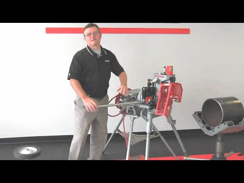 RIDGID 920 Roll Groover - Overview - YouTube
