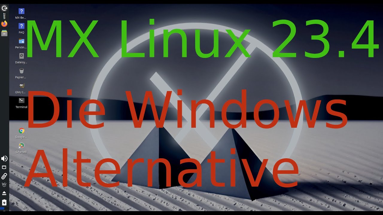 MX Linux Installation kann Windows ersetzen - YouTube