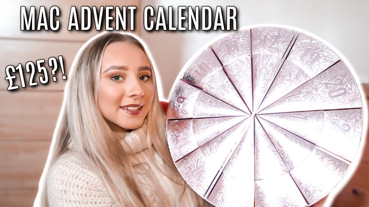 MAC ADVENT CALENDAR UNBOXING!!! | Abi Forrester - YouTube