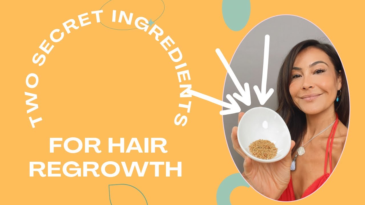 Two Secret ingredients for hair regrowth - YouTube