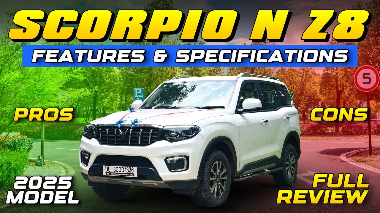 Scorpio N Z8 Petrol Automatic - Scorpio n z8 review 2025 - YouTube