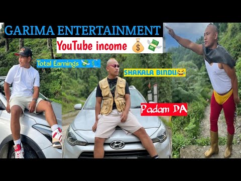 Garima Entertainment YouTube Income 💰💸| padam tamang yt earning 💸|Ge ...