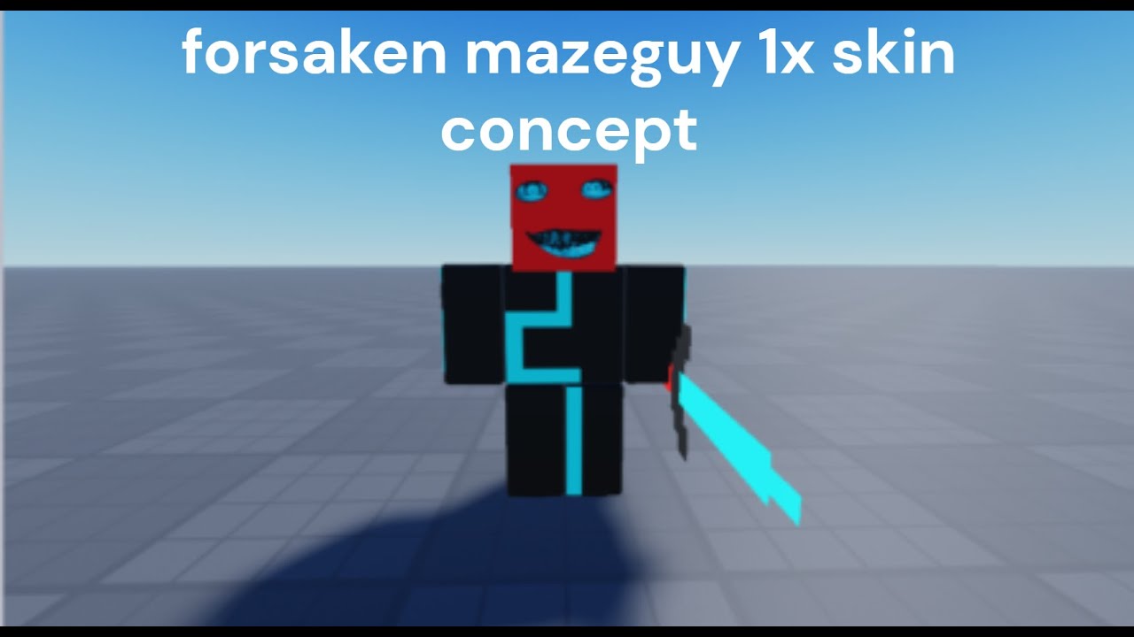 forsaken mazeguy 1x skin concept - YouTube