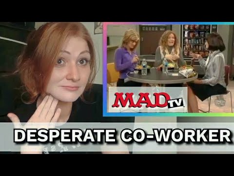 MADtv - Desperate Co - Worker (REACTION) - YouTube
