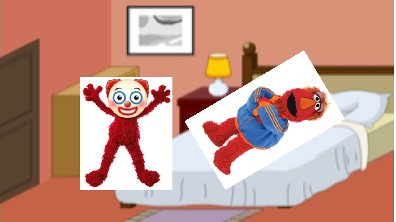 elmo scares his dad and gets grounded - YouTube