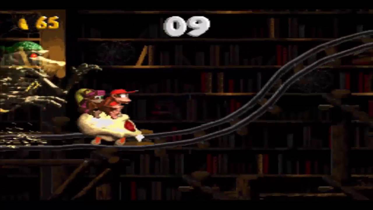 Donkey Kong Country 2 Part 6: Haunted Hall! - YouTube