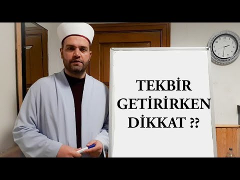 Tekbir getirmeyi doğru yapabiliyormuyuz? Ayrıntılı tekbir talimi anlatan ibrahim Akçer