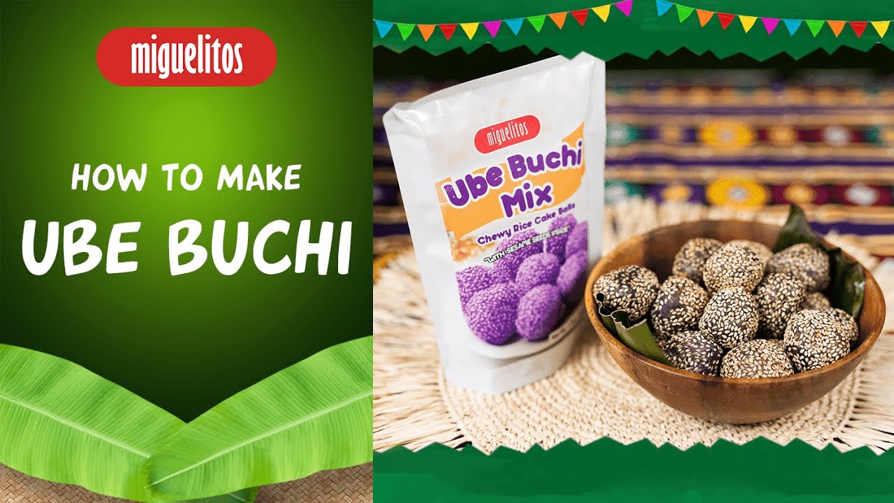Easy to Make Buchi | Miguelitos Kakanin Mix - YouTube