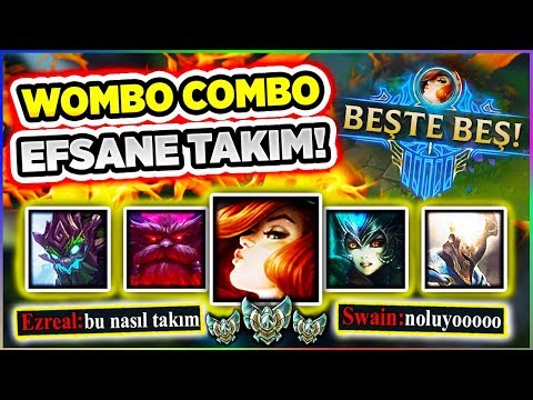 LOL TARİHİNİN ENNN GÜÇLÜ KOMBOSUNU BİZ YAPTIK!!! MISS FORTUNE JUNGLE İLE BAM GÜM PENTA QEYYFF!!!