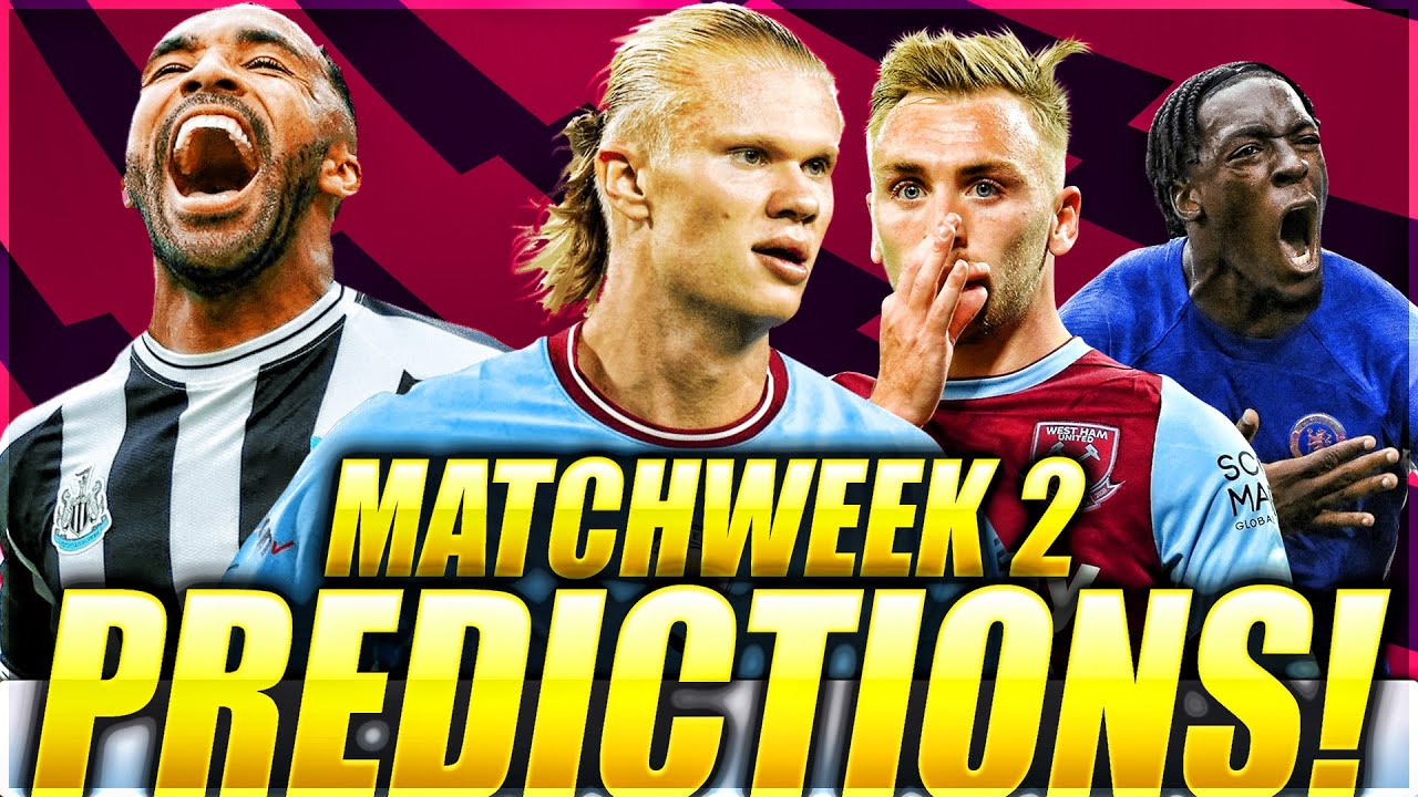 PREMIER LEAGUE PREDICTIONS WEEK 2 |The Prem Predictions Show - YouTube