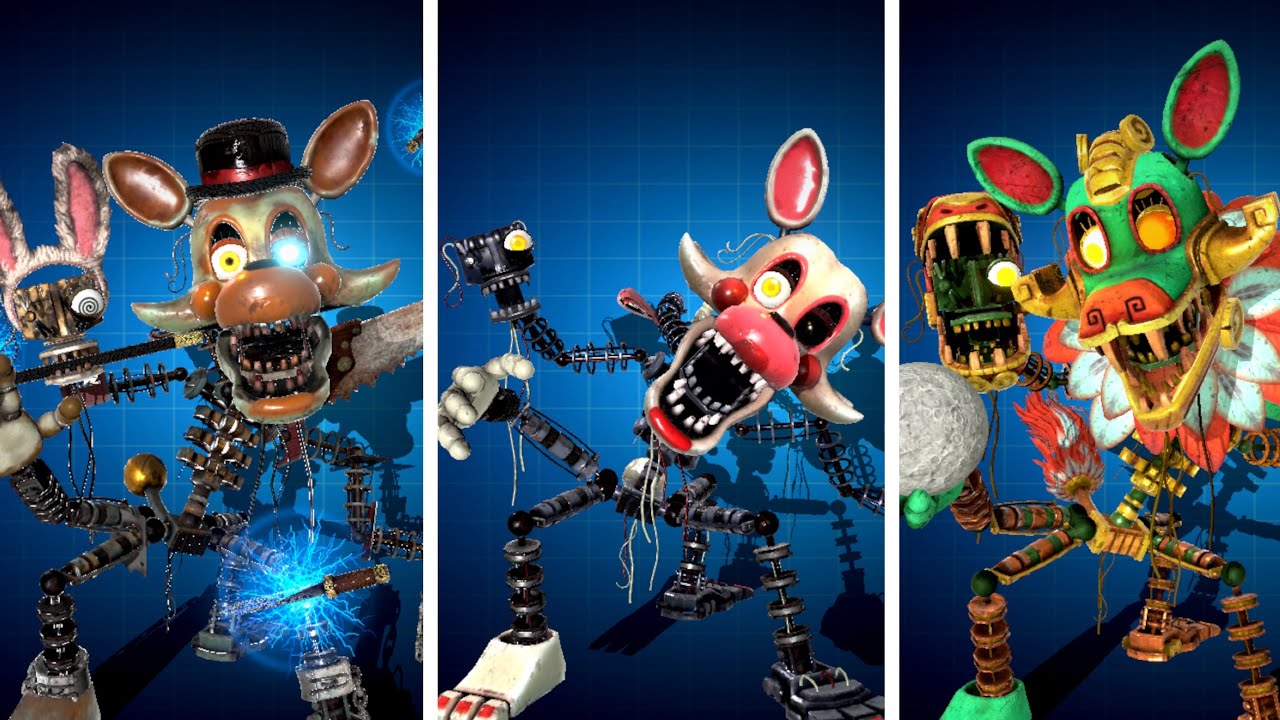 FNAF AR: Mangle - All Voicelines - YouTube