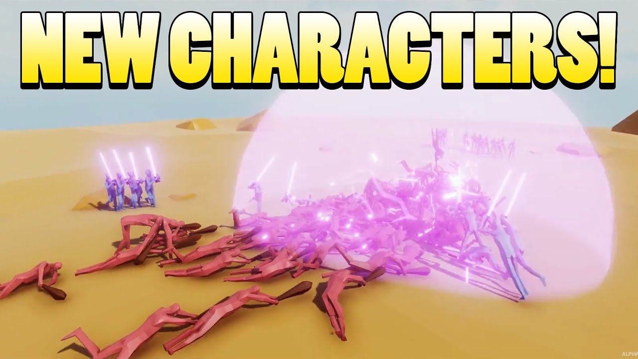 TABS New Characters Update - Neon Faction | Totally Accurate Battle ...