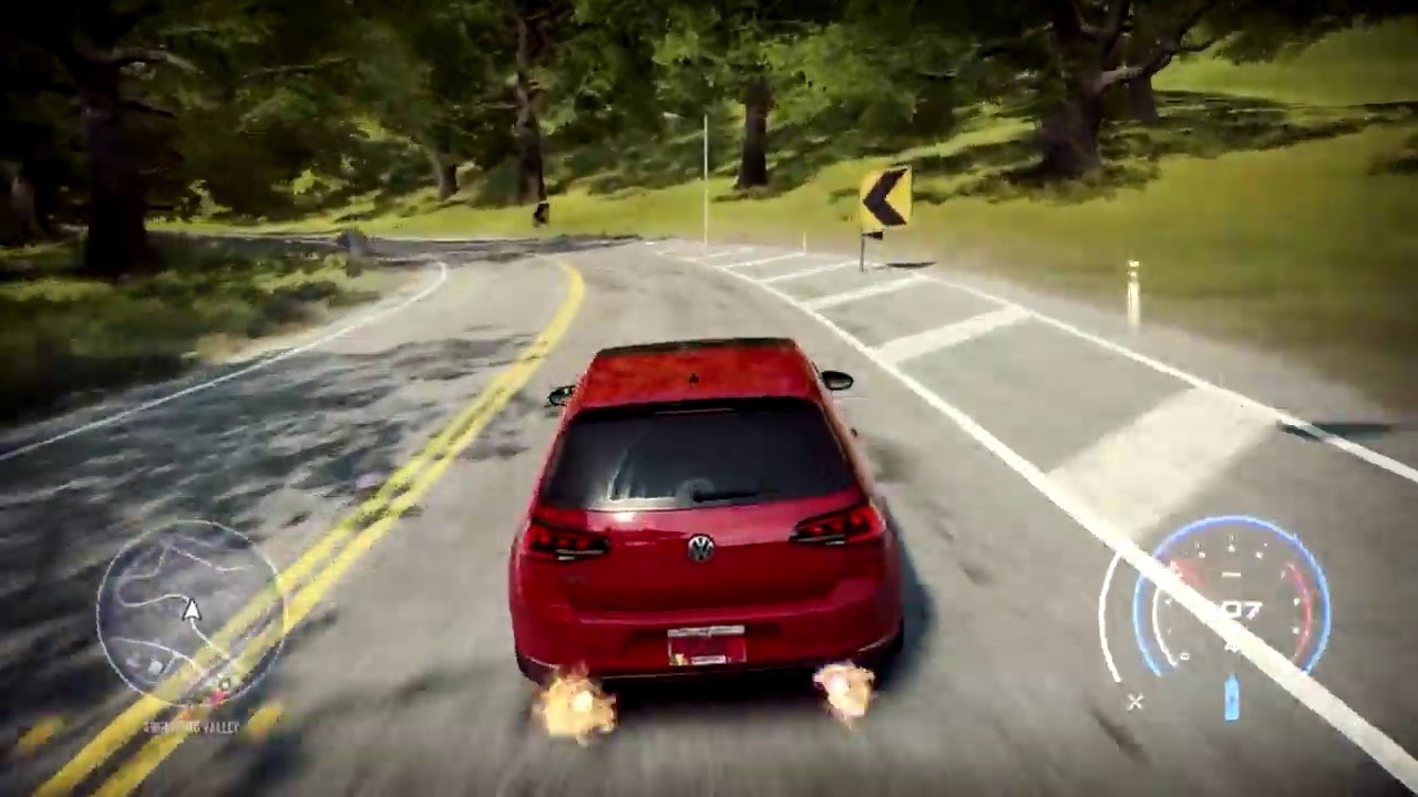 NFS HEAT VOLKSWAGEN GOLF GTI CLUBSPORT Test Drive 1080p60FPS - YouTube