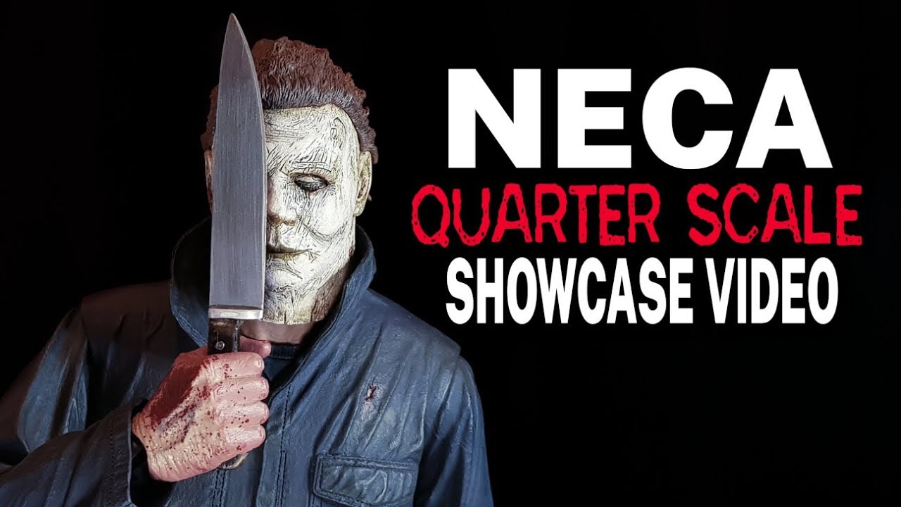 NECA QUARTER SCALE MICHAEL MYERS SHOWCASE VIDEO - YouTube