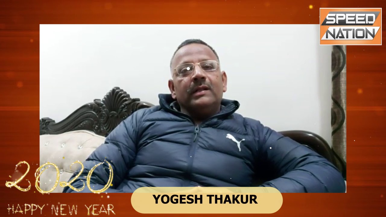 HAPPY NEW YEAR FROM YOGESH THAKUR | SPEED NATION | PATHANKOT NEWS - YouTube