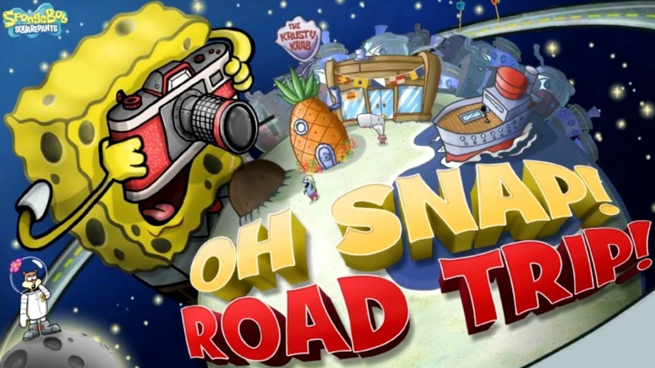 Spongebob Squarepants Oh Snap! Road Trip! - Cartoon Movie Game for Kids ...