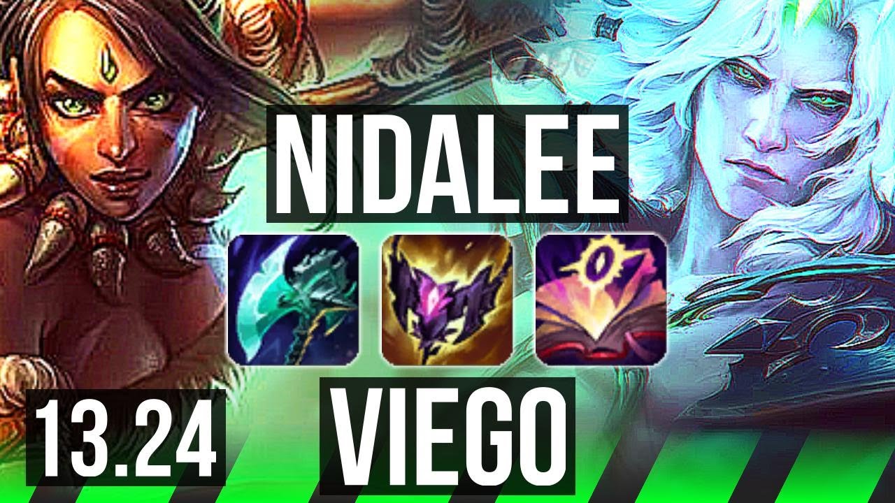 NIDALEE vs VIEGO (JNG) | 10/0/12, Legendary, 700+ games | KR Master ...