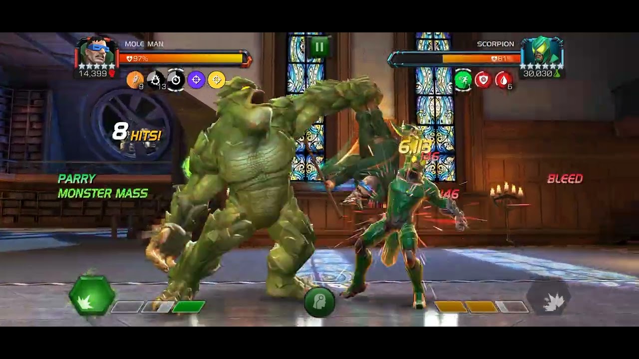 How to easily defeat or kill uncollected scorpion mcoc marvel contest ...