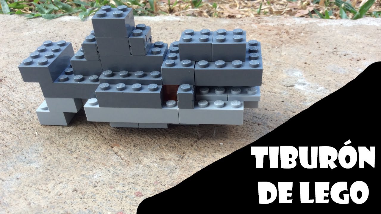 Como ARMAR un TIBURÓN en lego - YouTube