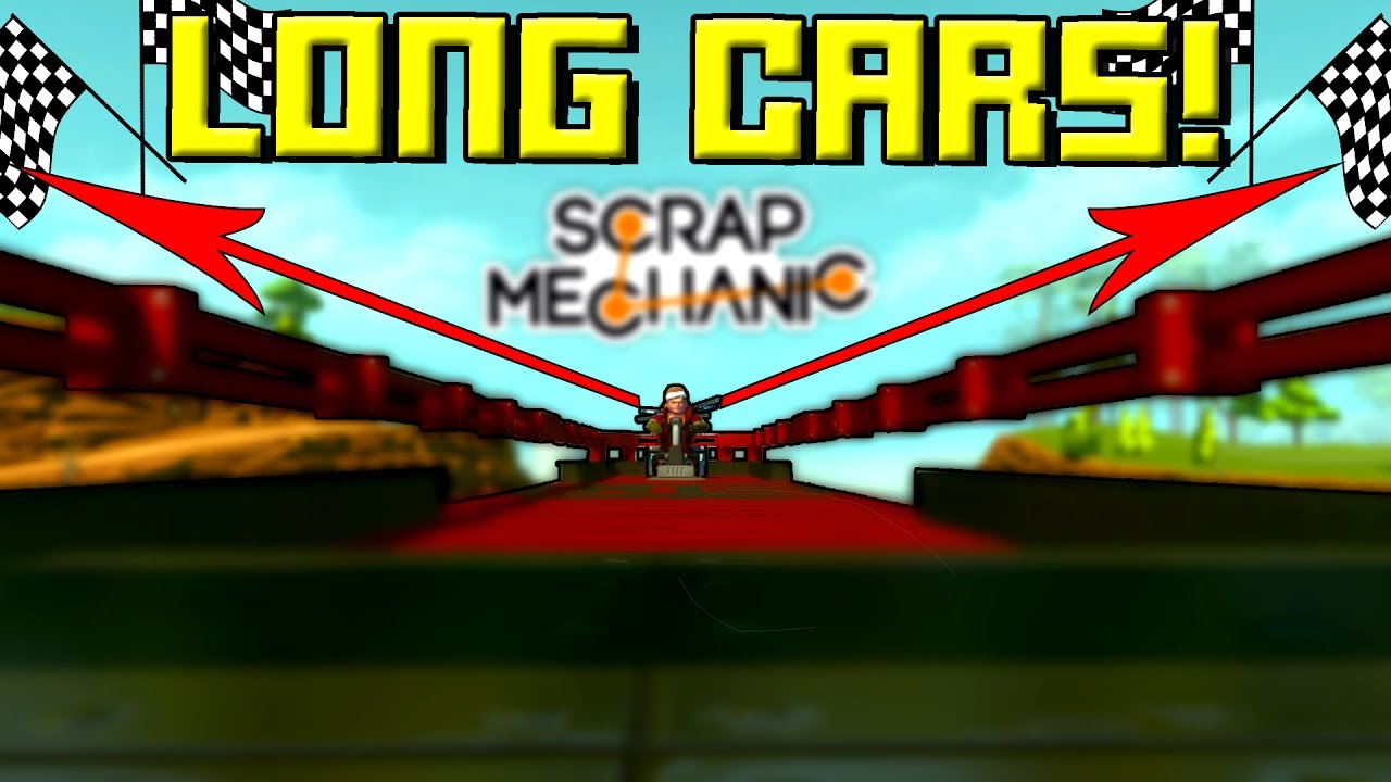 SUPER LONG CAR RACE! - Scrap Mechanic Multiplayer Monday! Ep45 - YouTube