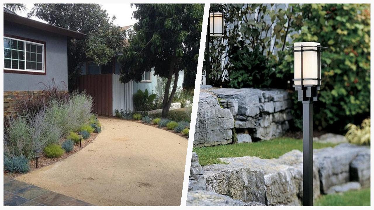 75 Transitional Gray Landscaping Design Ideas You'll Love - YouTube