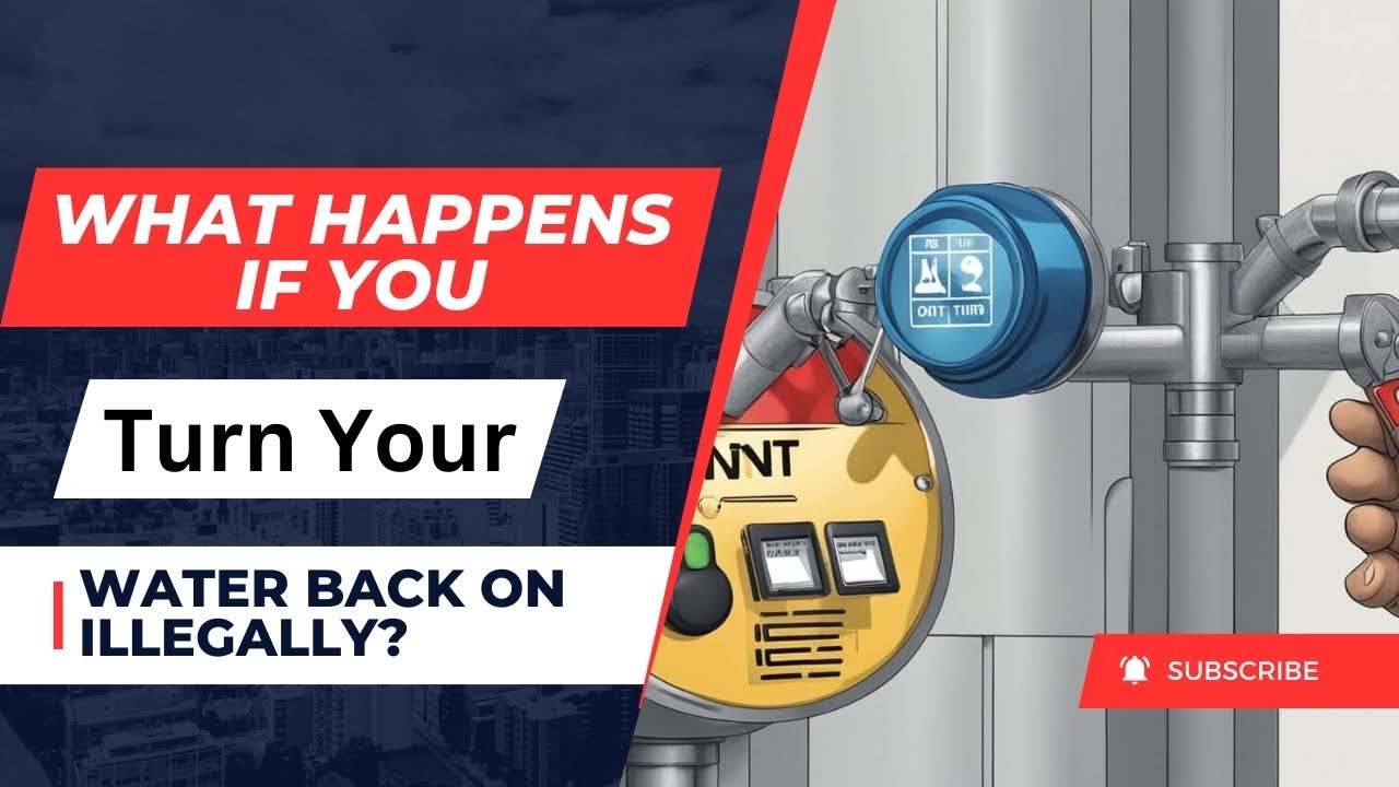 What Happens If You Turn Your Water Back On Illegally? - YouTube