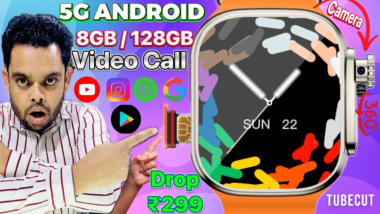 5G WS10 Ultra Hidden Routed Camera 😇 8GB Ram 128GB Storage 🤫 Video ...